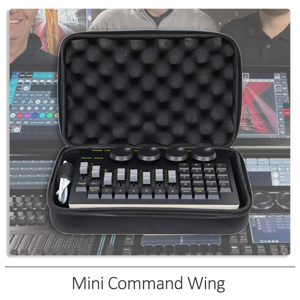 DMX Controller Stage Light Console Stage Lighing Control Mini Command ...