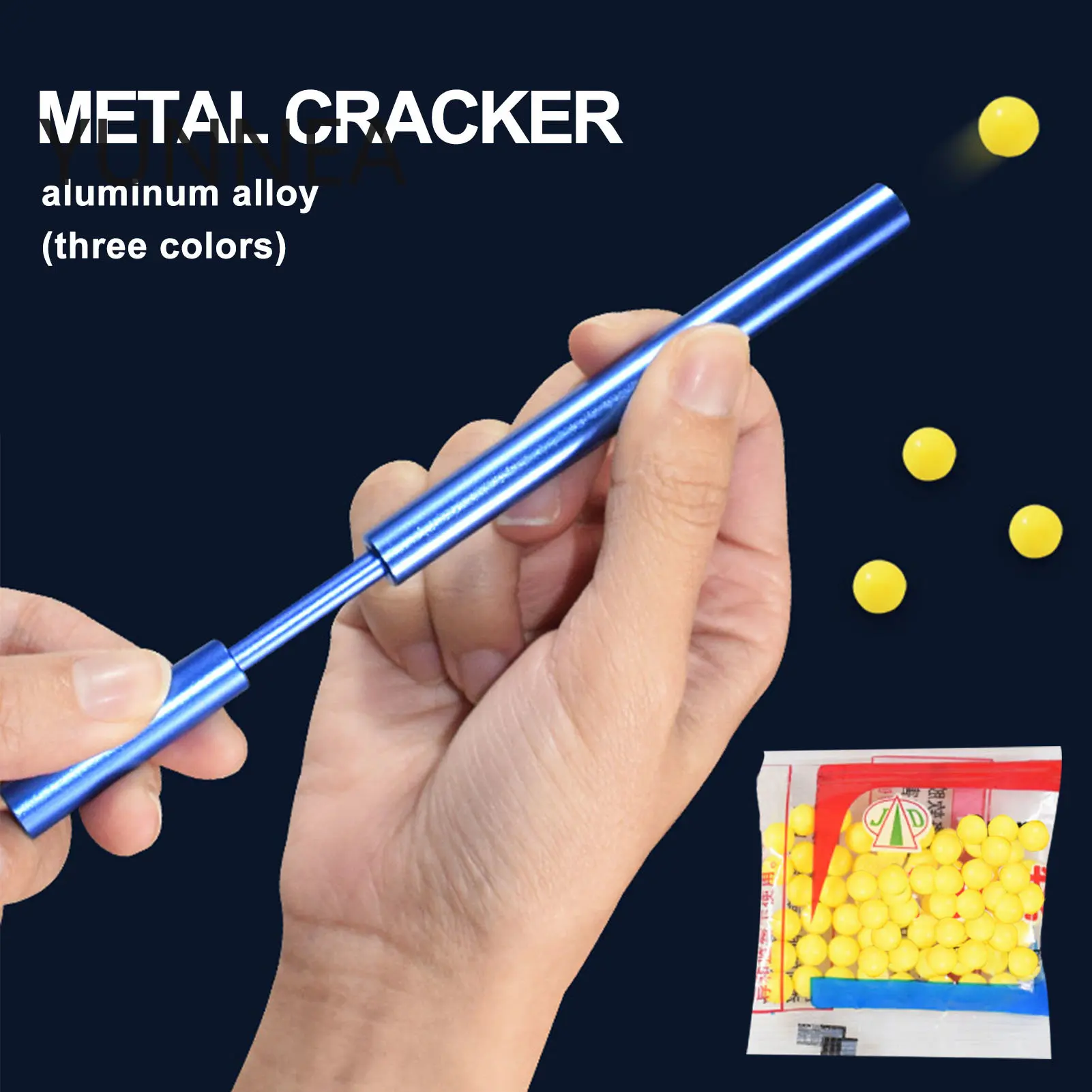 New-Soft-Bullet-Gun-Pinball-Launcher-Small-Ball-Crackling-Tube-Pinball ...