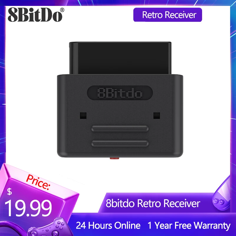 8BitDo-Retro-Receiver-Bluetooth-Adapter-Dongle-For-SNES-SF-C-Snes ...