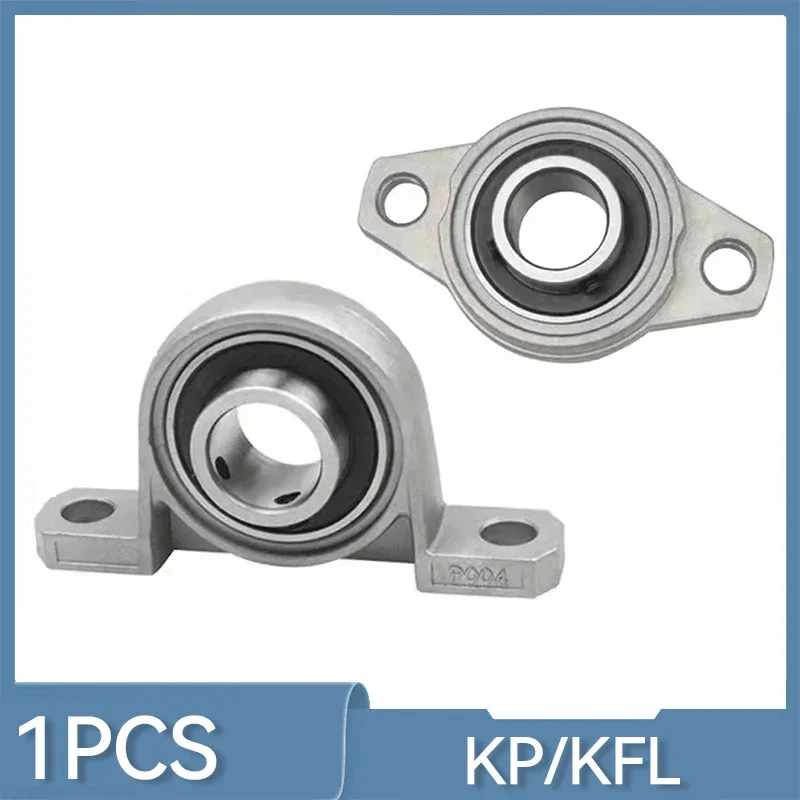 Bore Ball Bearing Pillow Block Mounted Support Zinc Alloy Diameter 8mm ...
