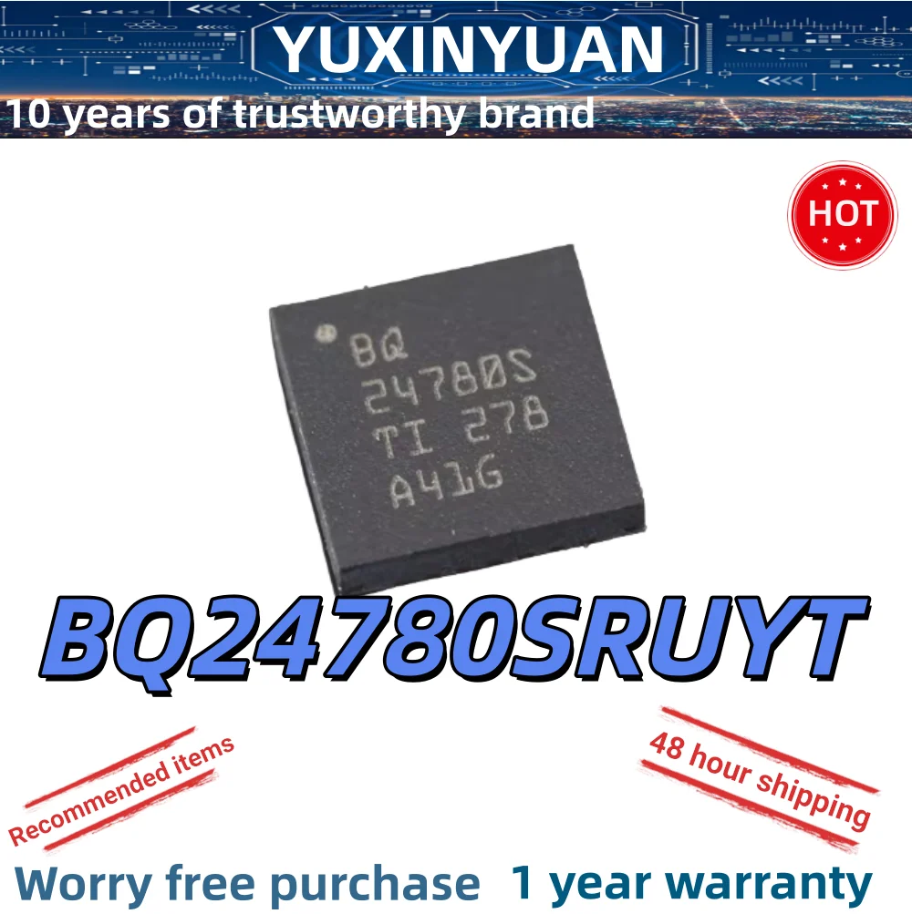 (2pcs) 100% New 24780S BQ24780S XQ24780S 24780 BQ24780 BQ24780RUYR ...