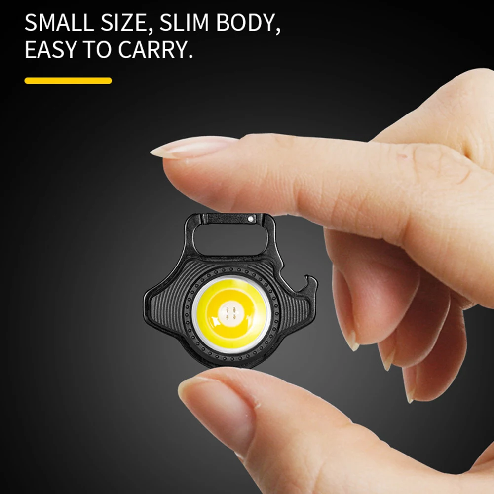 Mini-LED-Flashlight-Portable-Working-Light-COB-Pocket-Flashlamp-7-Modes ...