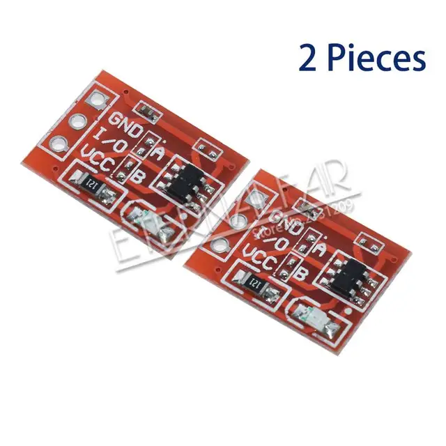 TTP223 Touch Key Switch Module One-way Touch Button Capacitive Switches ...