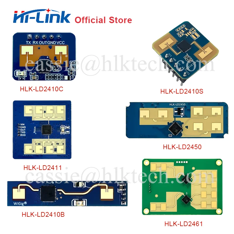 Hi-Link-HLK-LD2410B-ld2410c-ld2450-ld2420-ld2461-2450-24GHz-Radar-modul ...