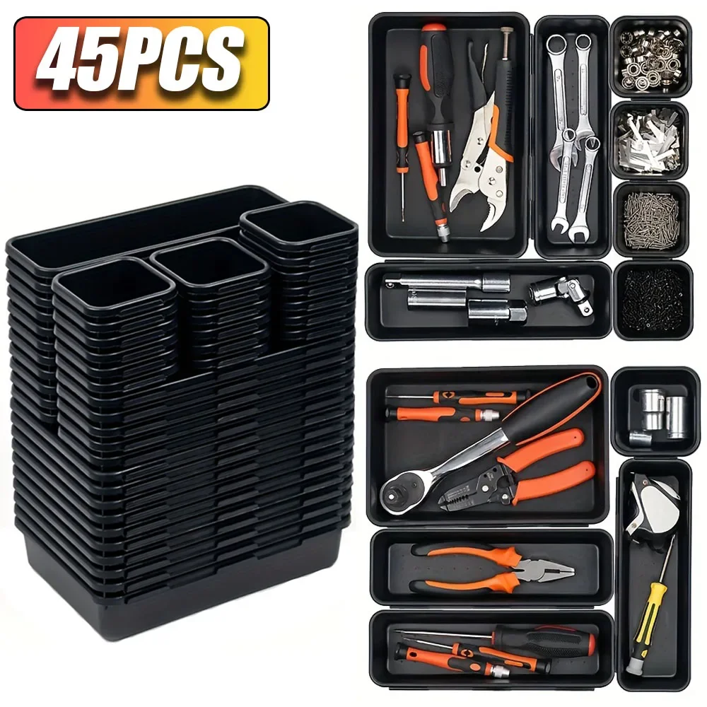 45-32-22pcs-Tool-Box-Drawer-Organizer-Tray-Dividers-Set-Workbench ...