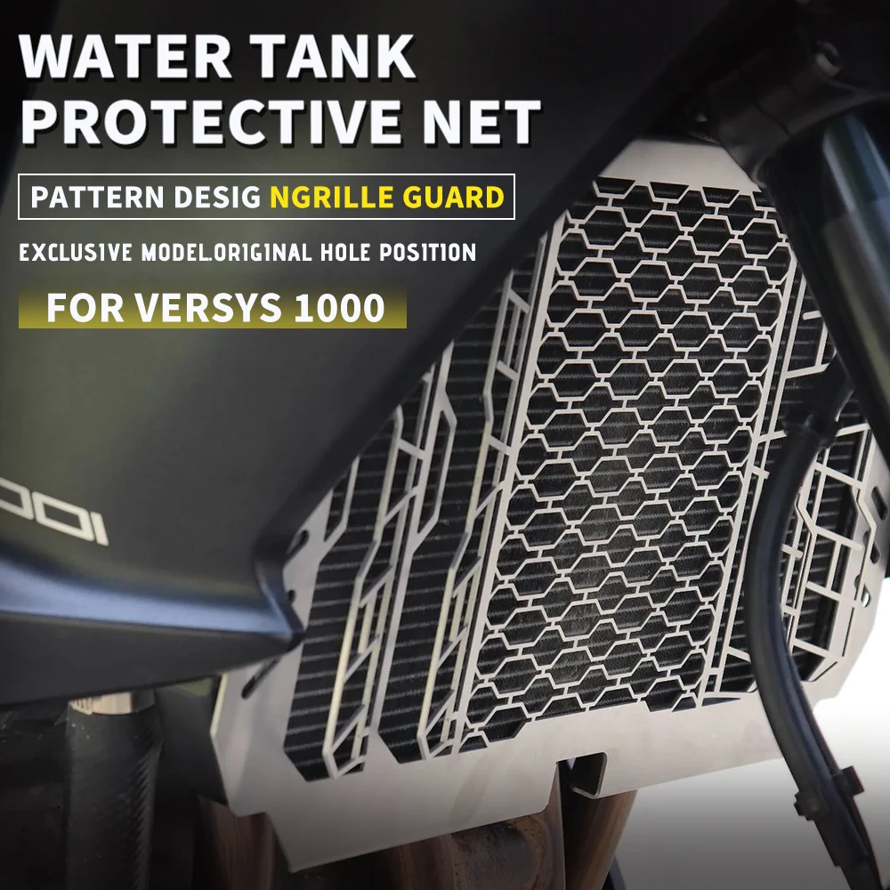For-KAWASAKI-Versys1000-Versys-1000-VERSYS1000-Radiator-Grille-Guard ...