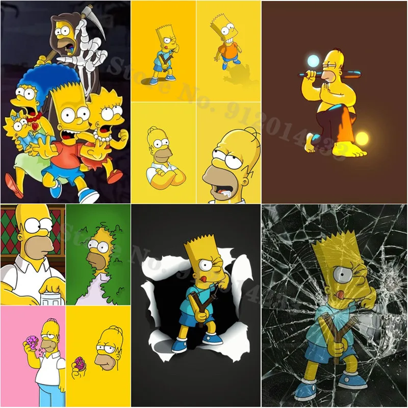 Bart And Homer Simpson
