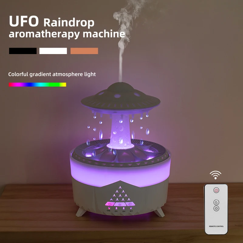 Rain-Cloud-Humidifier-Essential-Oil-Diffusers-350ml-7-Colors-Night ...