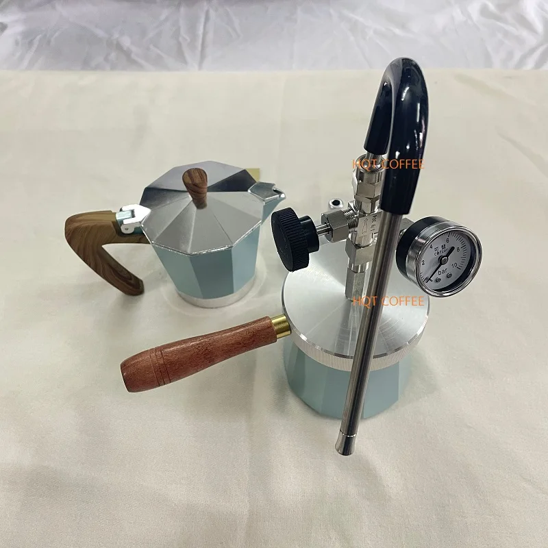 2023-New-Mini-Style-Cofior-Coffee-Milk-Foam-Steamer-Moka-Pot-4-Bar ...