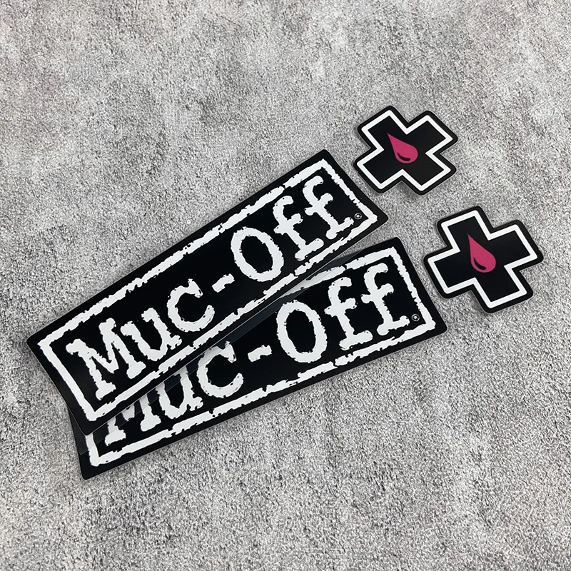 1PC Muc - Off Brand Decals - Set with "Muc - Off" Logo Stickers and ...