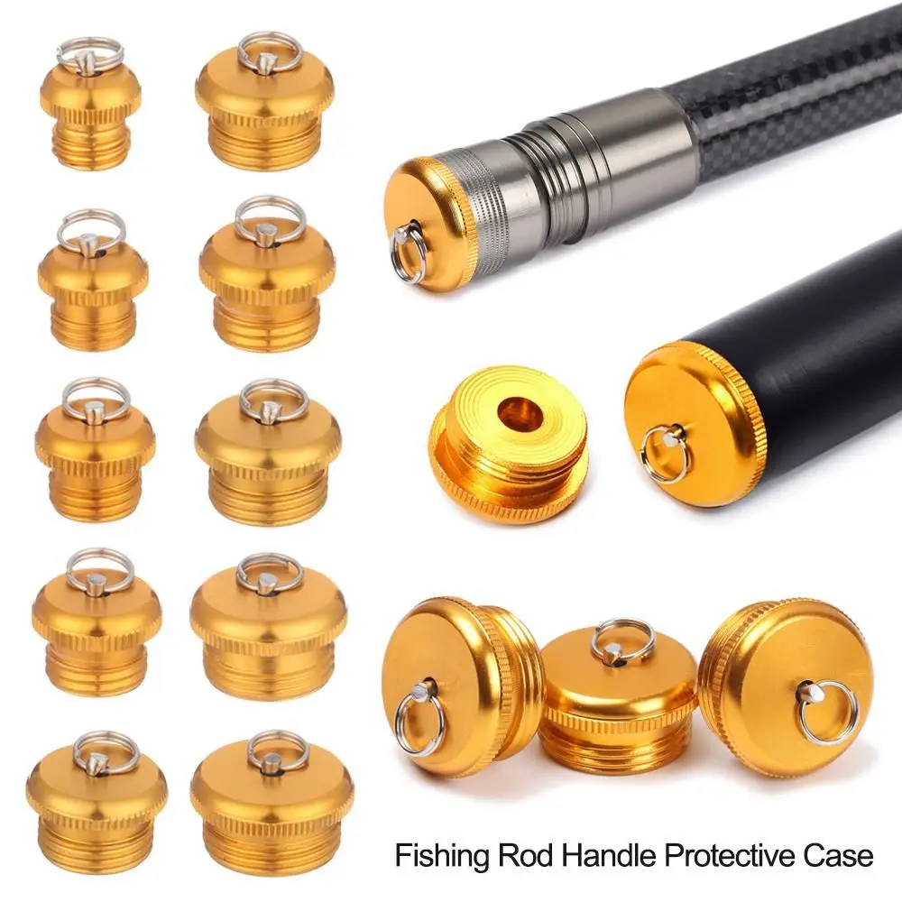 1-PC-Fishing-Rod-Rear-Plug-Aluminum-Alloy-Rod-Bottom-Protector-Stopper ...