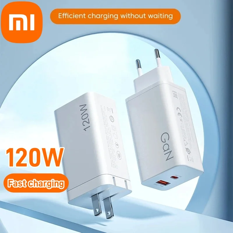 Xiaomi-120W-USB-C-Charger-Type-C-Cell-Phone-Charger-Adapter-QC-3-0-Type ...