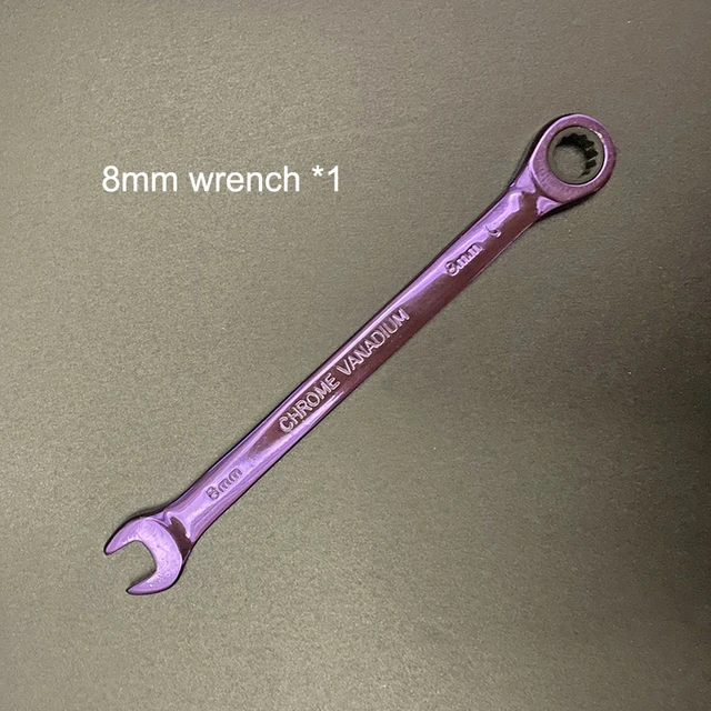 Color ratchet wrench Multi-function dual-purpose open movable wrench ...