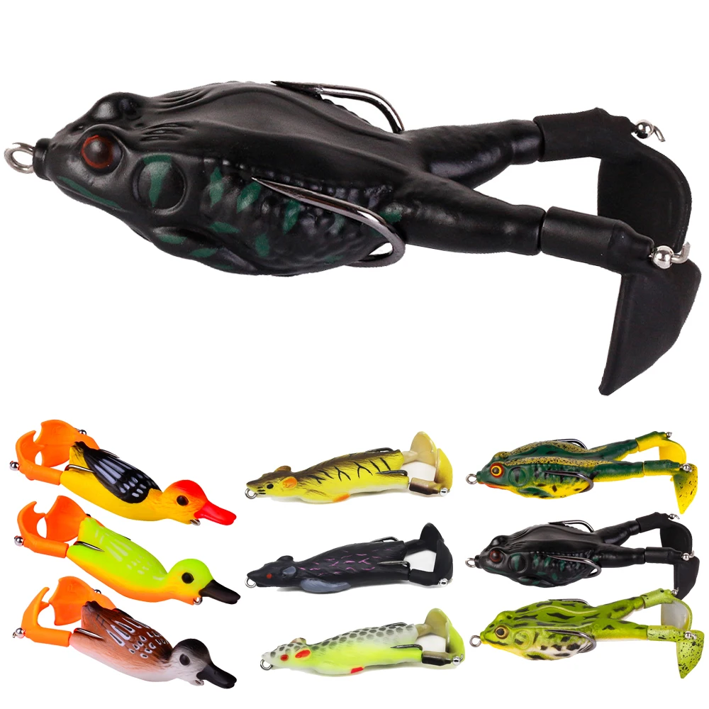 Whopper-Plopper-Fishing-Hard-Lures-10cm-13-2g-Top-Water-Popper-Bait ...