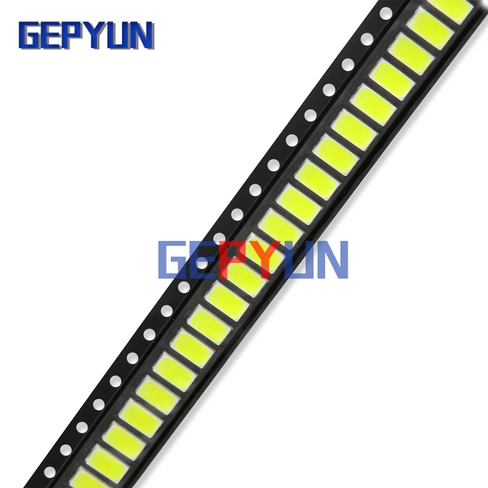 100pcs/lot 0603 0805 1206 1210 0402 5050 5730 SMD LED Red Yellow Green ...