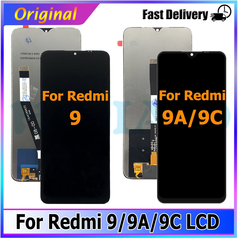 For Redmi 9A LCD M2006C3LG M2006C3MG 9C Display Screen Touch Digitizer ...