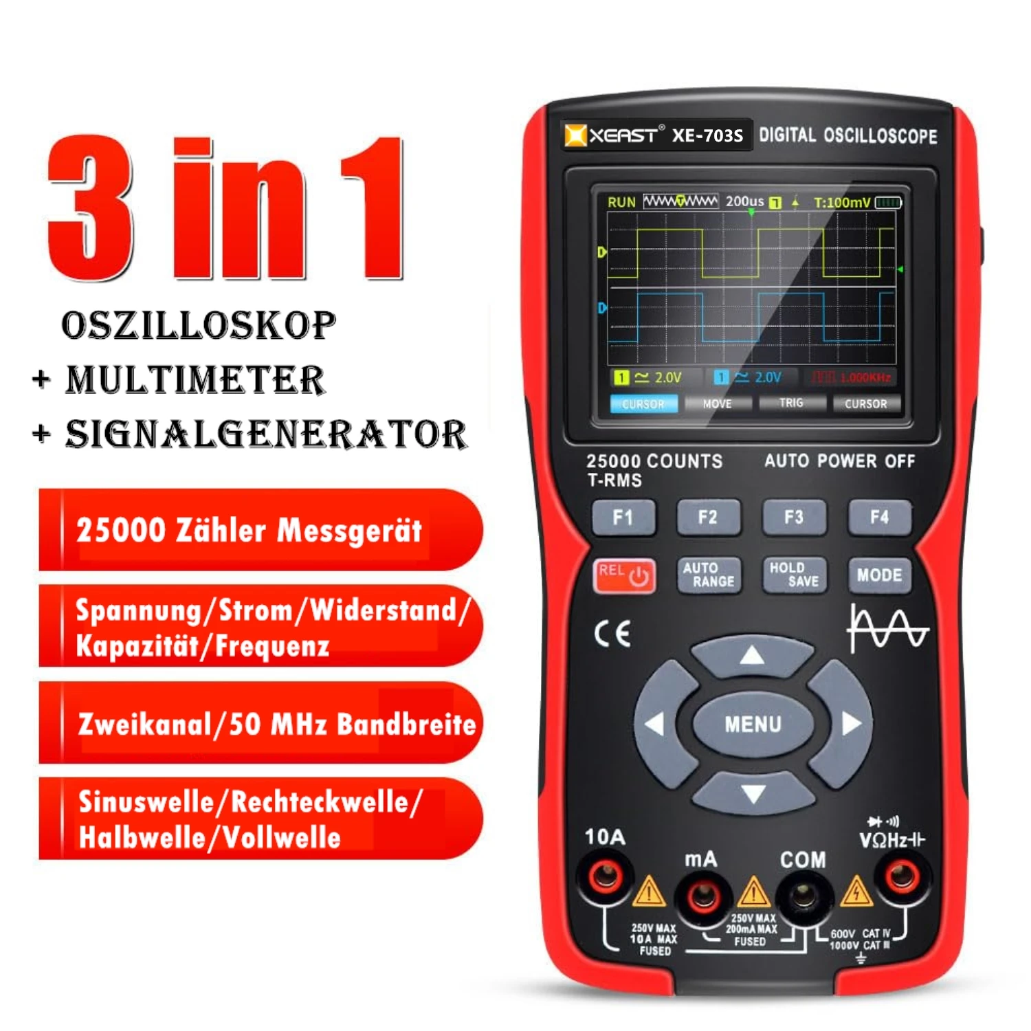 ZT703S-XE-703S-3-in1-Digital-Oscilloscope-Multimeter-50MHz-280MS ...