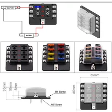 Wiring Power Connector Switch | Auto Track Fuse Holder Box | Fuse Box ...