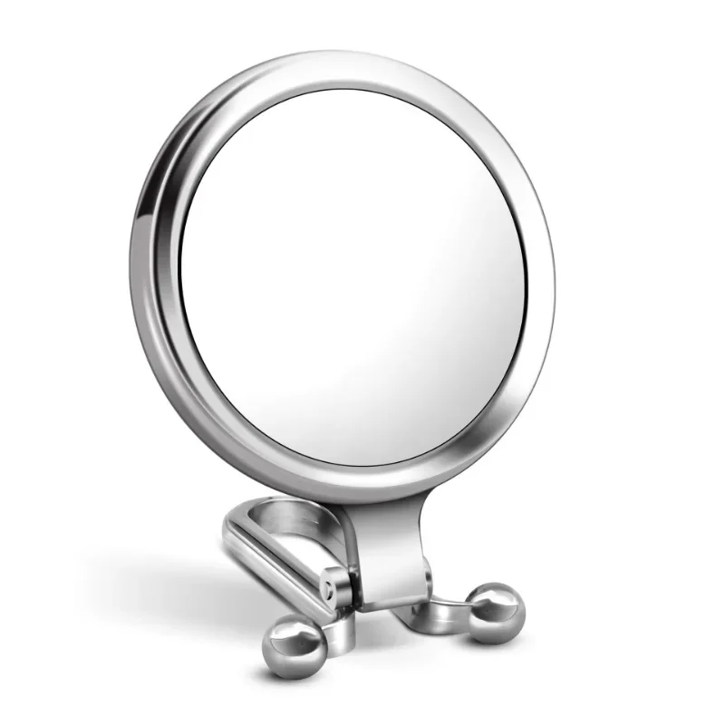 2/5/10X Bright Magnifying Makeup Mirror Handheld Vanity-Mirror Folding ...