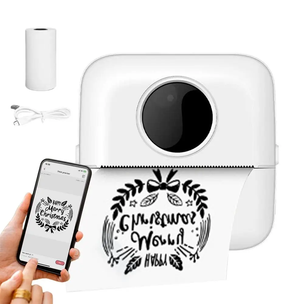 Mini Sticker Printer | Pocket Wireless Thermal Label Maker | High ...