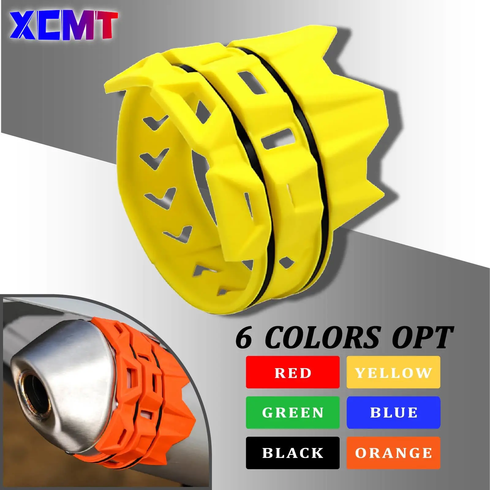 Motocross-Exhaust-Tail-Pipe-Protector-Cover-Guard-For-For-Husqvarna-TC ...