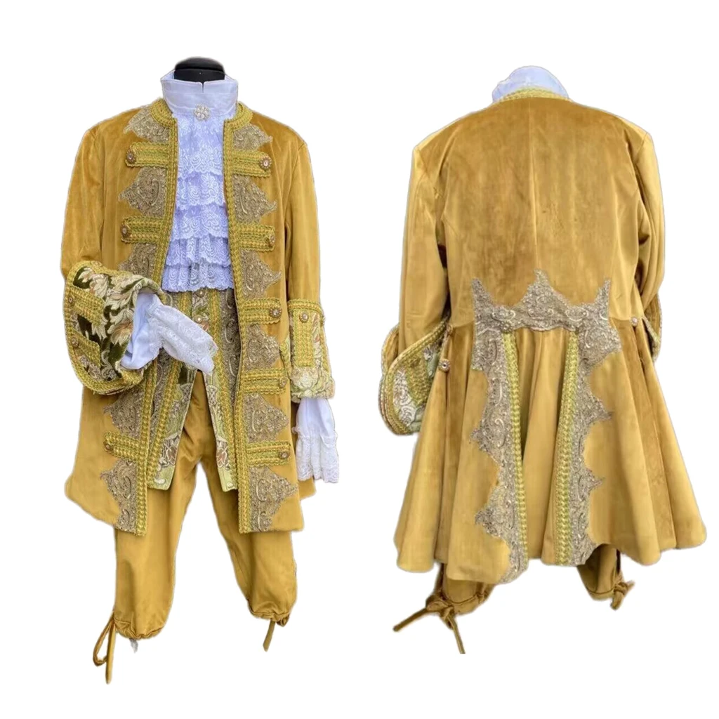 Louis-Era-King-Prince-Court-para-hombre-lujoso-vestido-aristocr-tico ...