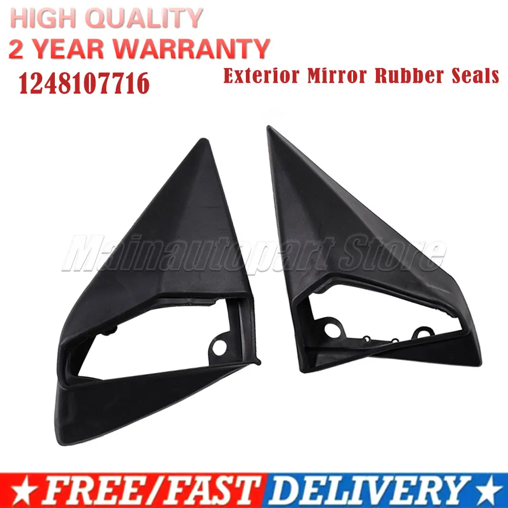 1248107716-1Pair-Car-Exterior-Door-Mirror-Gasket-For-Mercedes-E-C-Class ...
