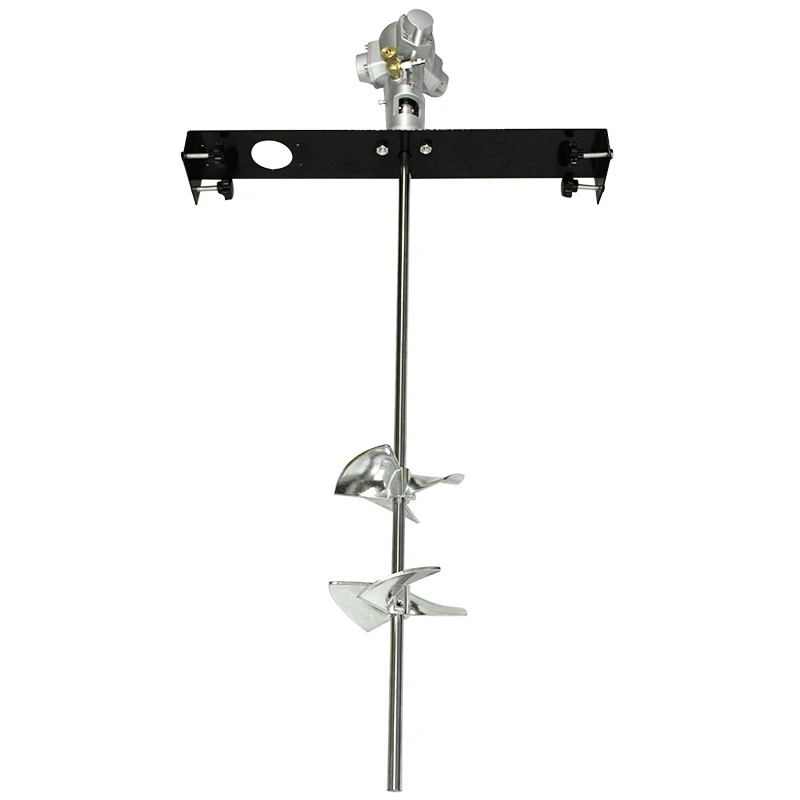 50-gallon-Pneumatic-Mixer-Horizontal-Plate-Rung-Dope-Tank-Barrel ...