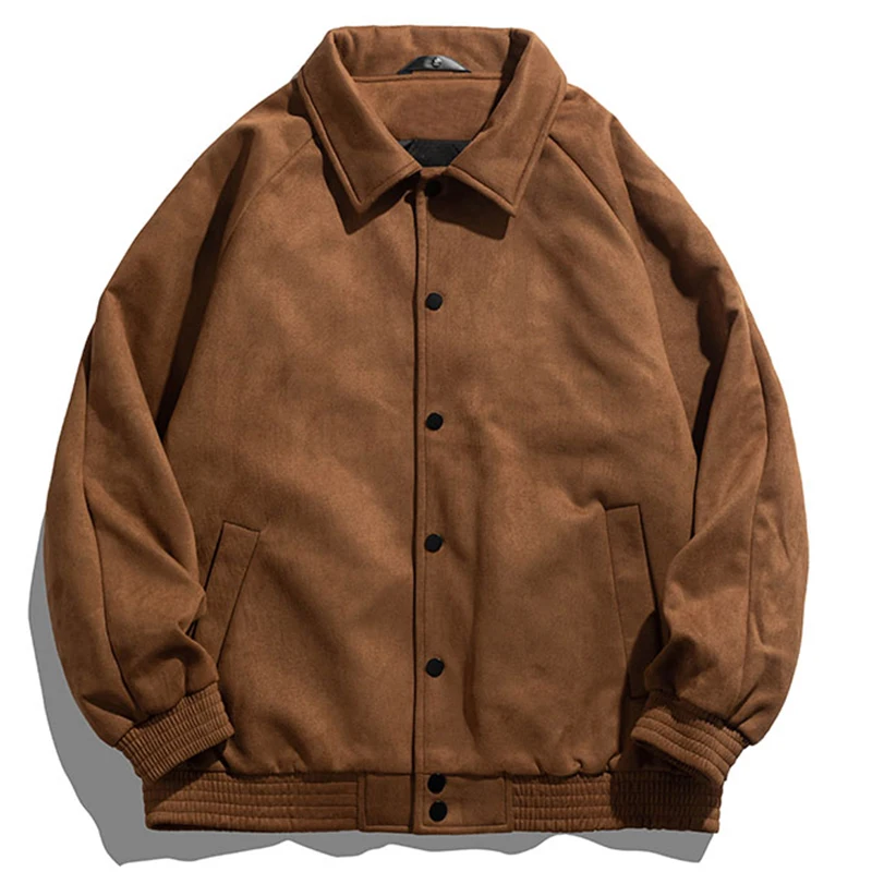 Autumn-Oversize-Bomber-Jacket-Men-Turn-Down-Collar-Baggy-Coat-Fashion ...