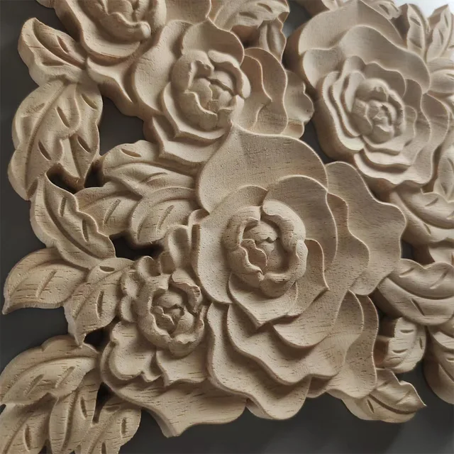 Wood Carving Rose