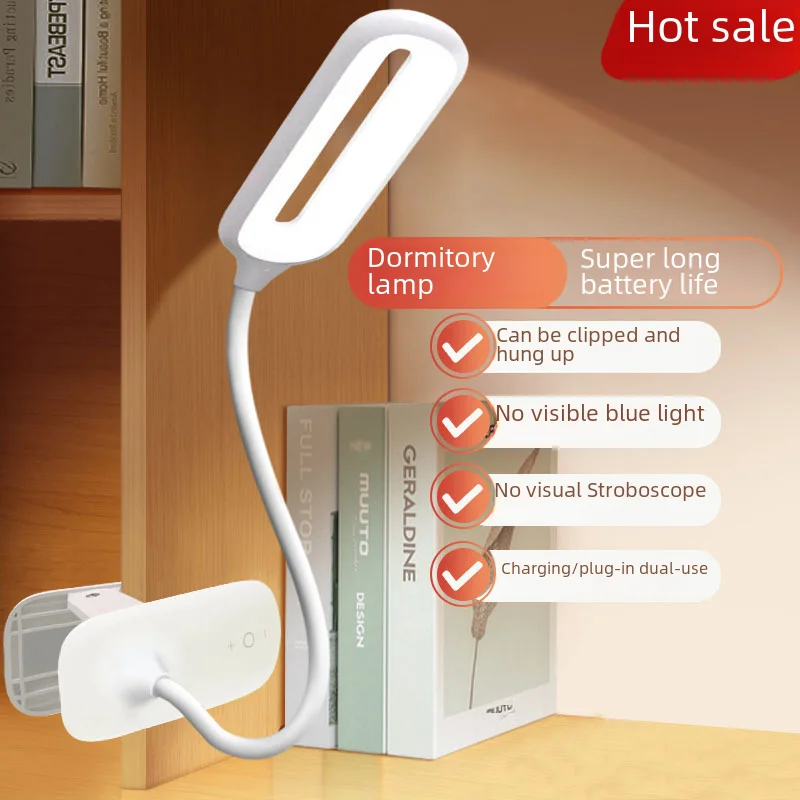 Led-Desk-Lamp-Clip-For-Students-Dormitory-Home-Use-Voice-Control-Eye ...