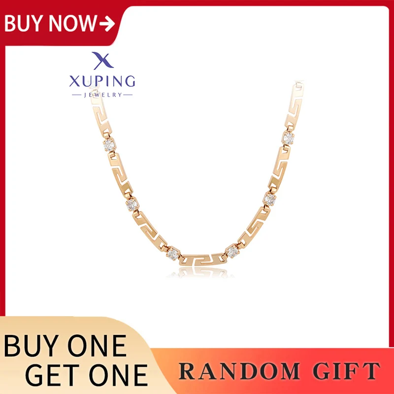 Xuping-Jewelry-New-Arrival-Luxury-Charm-Style-Summer-Chain-Necklace ...