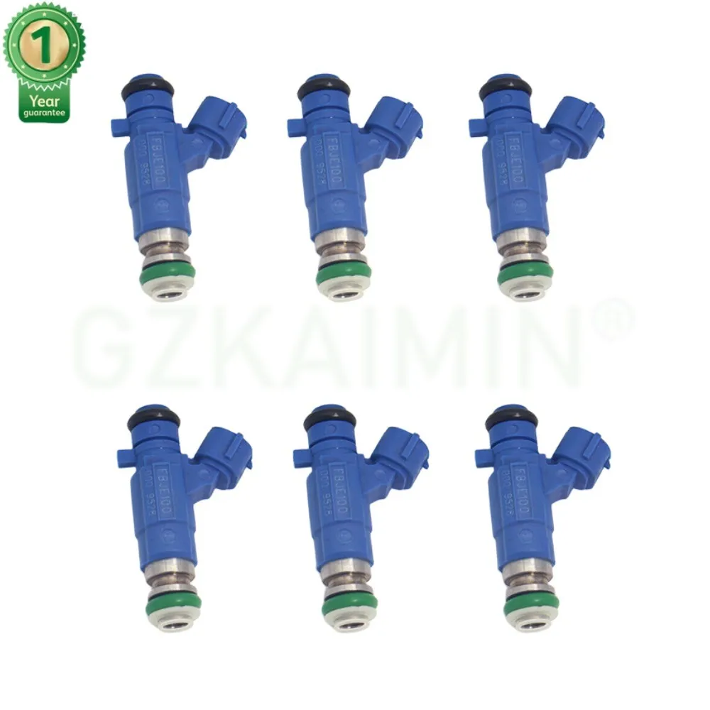 SET 6 FUEL INJECTORS FITS FOR NISSAN RB25DET TB48DE GTR R34 PALADIN D22 ...