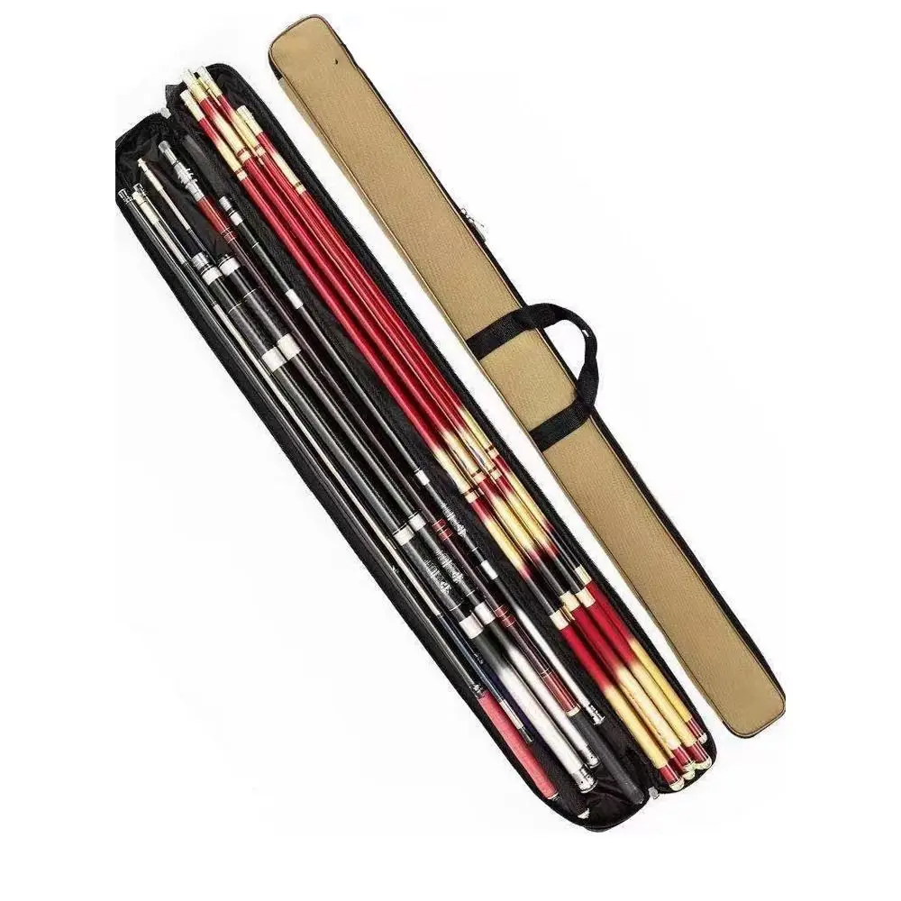 Large-Capacity-Fishing-Rod-Case-Storage-Two-Way-Zipper-Hand-Woven ...