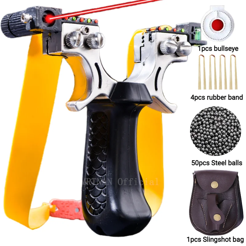 High-Quality-Laser-Aiming-Slingshot-Professional-Outdoor-Sports-Hunting ...