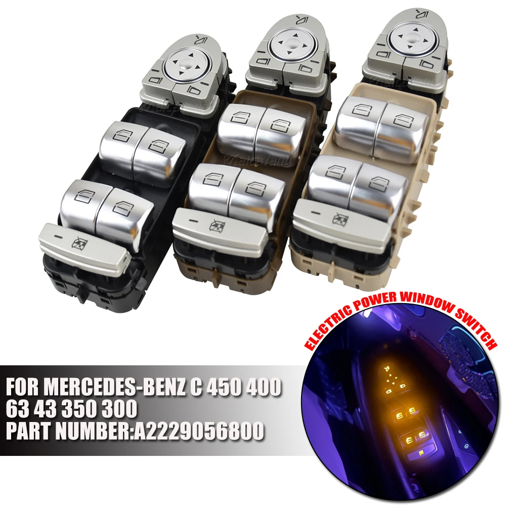 For-Mercedes-Benz-C300-C350e-C63-C43-C450-C400-C-Class-W205-Car-Power ...