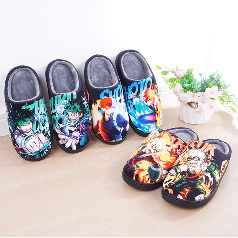 Winter-Warm-Anime-Midoriya-Izuku-Slippers-For-Men-Women-Kids-Girls-My ...
