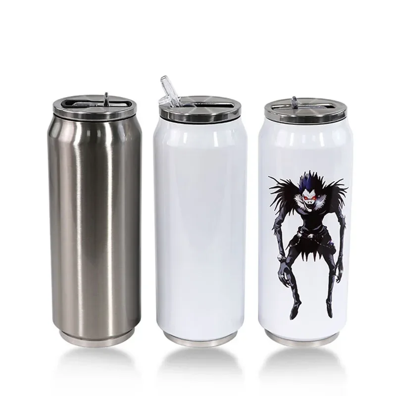 500ML-DIY-Sublimation-Tumbler-Cans-Stainless-Steel-Thermos-Bottle-With ...