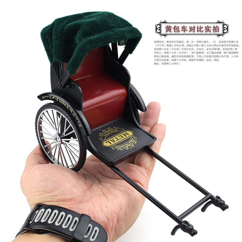 1-12-Mini-Model-Alloy-Classic-Tricycles-Rickshaw-Diecast-Handcart-Retro ...