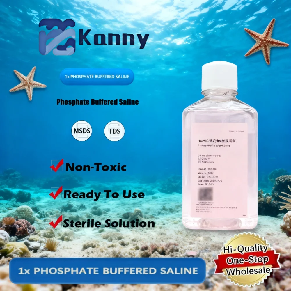 1x PHOSPHATE BUFFERED SALINE PBS Sterile Phosphate Buffer Solution for ...