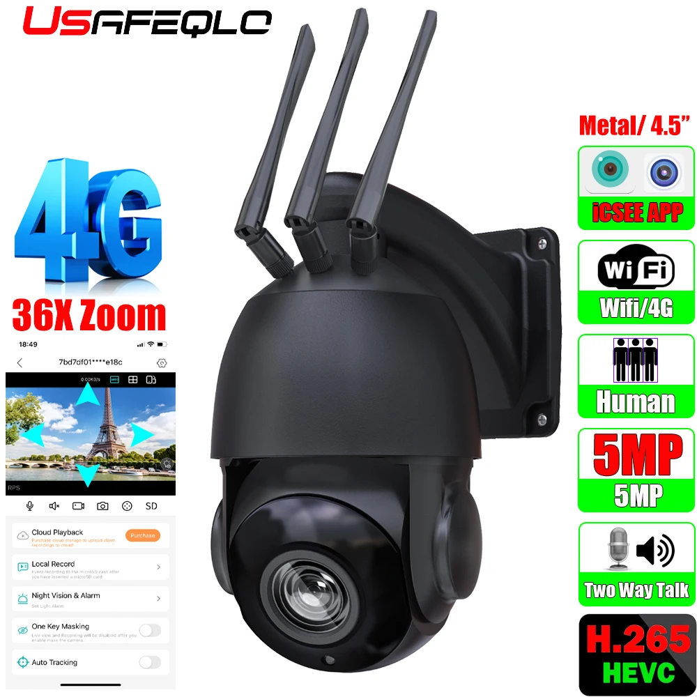 New-5MP-2-5K-PTZ-IP-Camera-Wifi-Audio-Outdoor-AI-Human-Tracking-36x ...