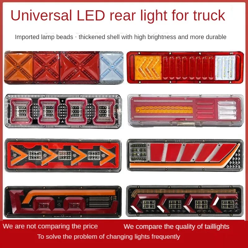 LED-Trailer-Tail-Light-Tractor-Rear-Light-Truck-Sequential-Lanterna ...