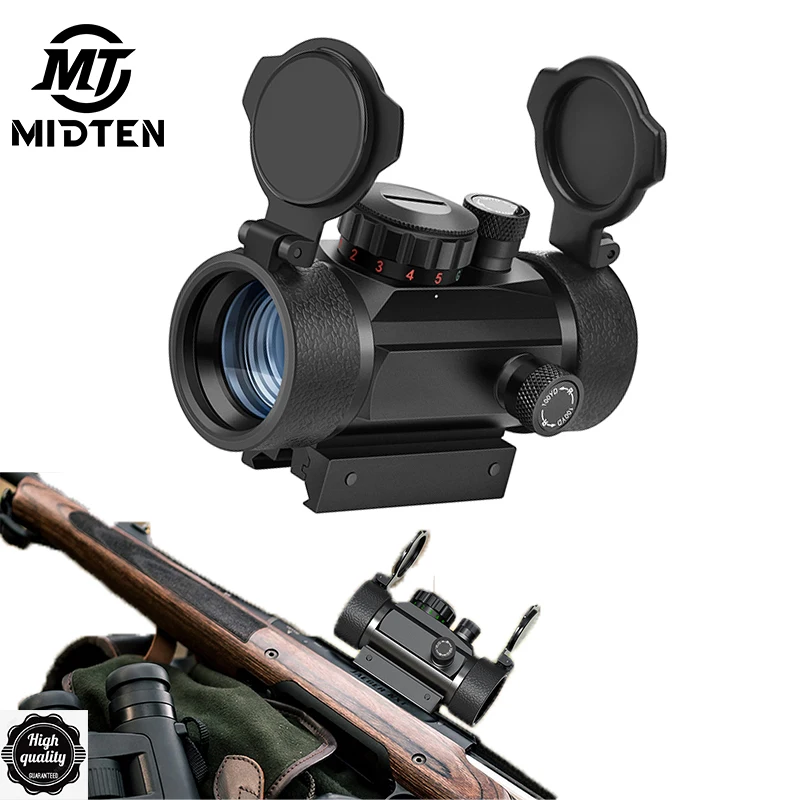 MidTen-Rifle-Riflescope-Tactical-Red-Green-Dot-Sight-Hunting-Optics ...
