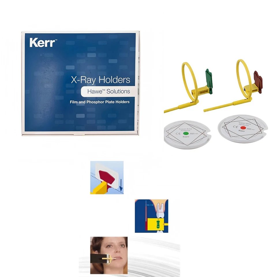 Kerr Super-Bite Dental X-ray Film Phosphor Plate Holder Periapical ...