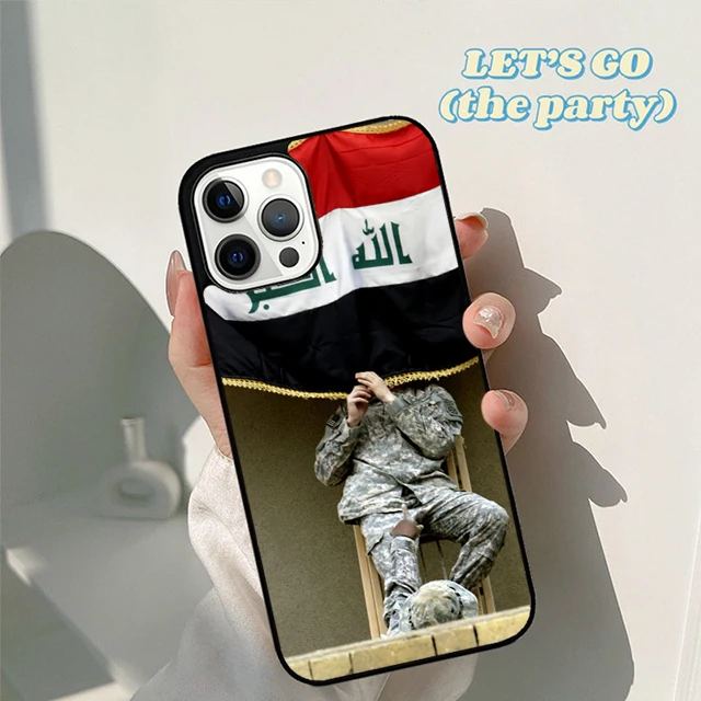 Autumu Iraqi Iraq National Flag Phone Case Cover for iPhone 16 15 12 mini 11 13 14 Pro Max SE ...