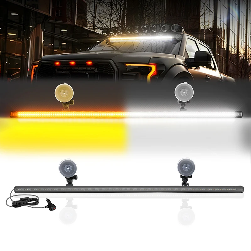 96 LED Strobe Lights For Emergency Flash Warning Lamp Windshield Bar ...