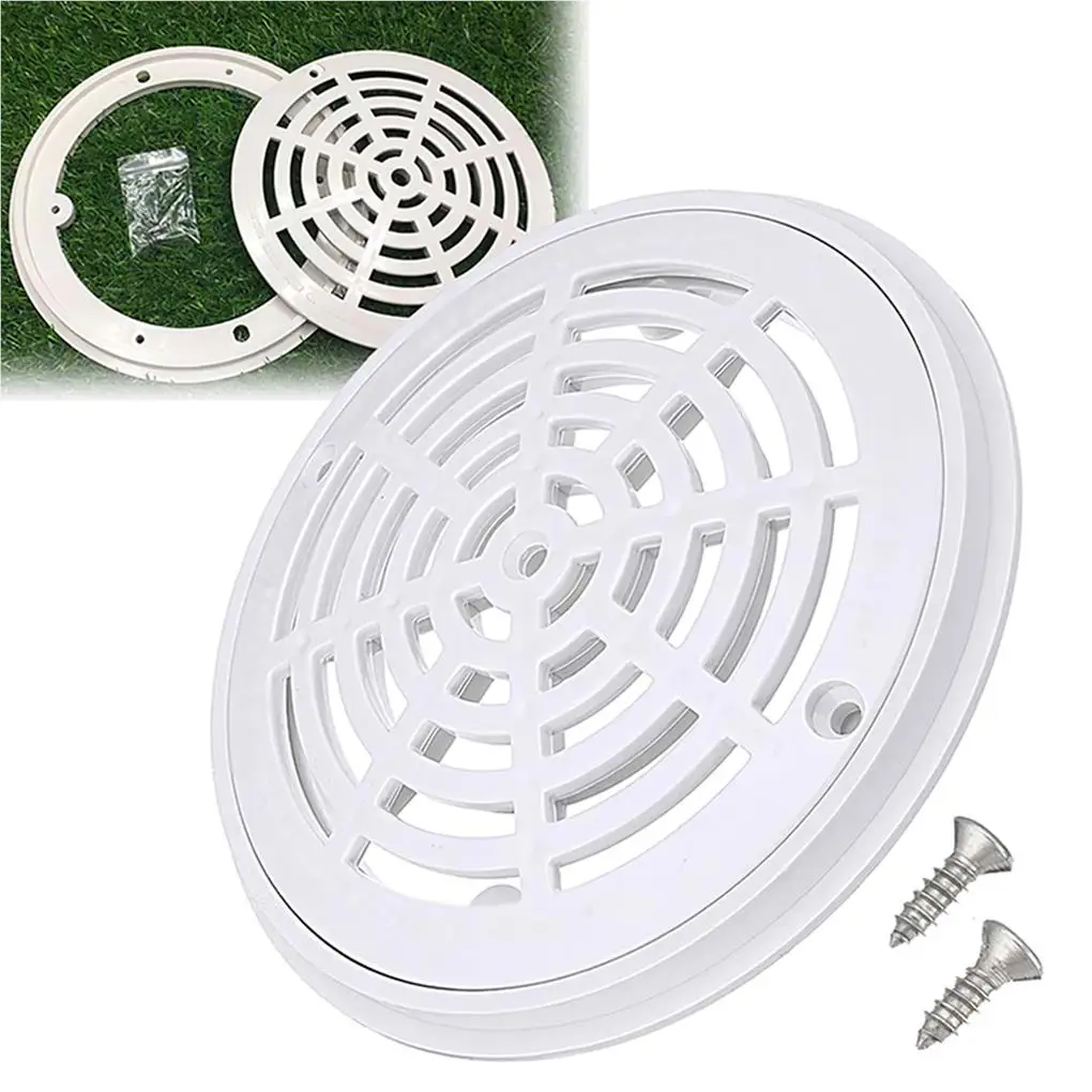 Household-Outdoor-Swimming-Pool-Main-Drain-Cover-Pools-Drainage-Round ...