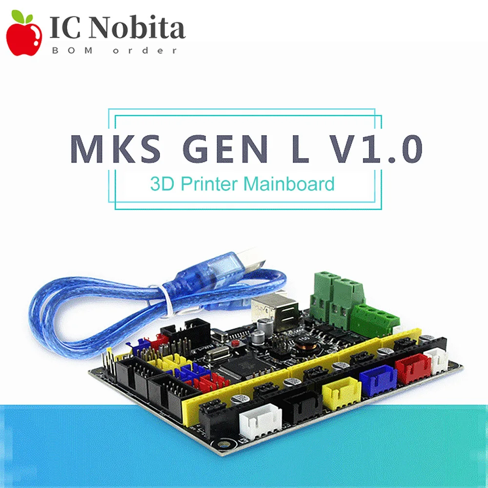 MKS GEN L V1.0 3D Printer Mainboard Controller Module Board Compatible ...
