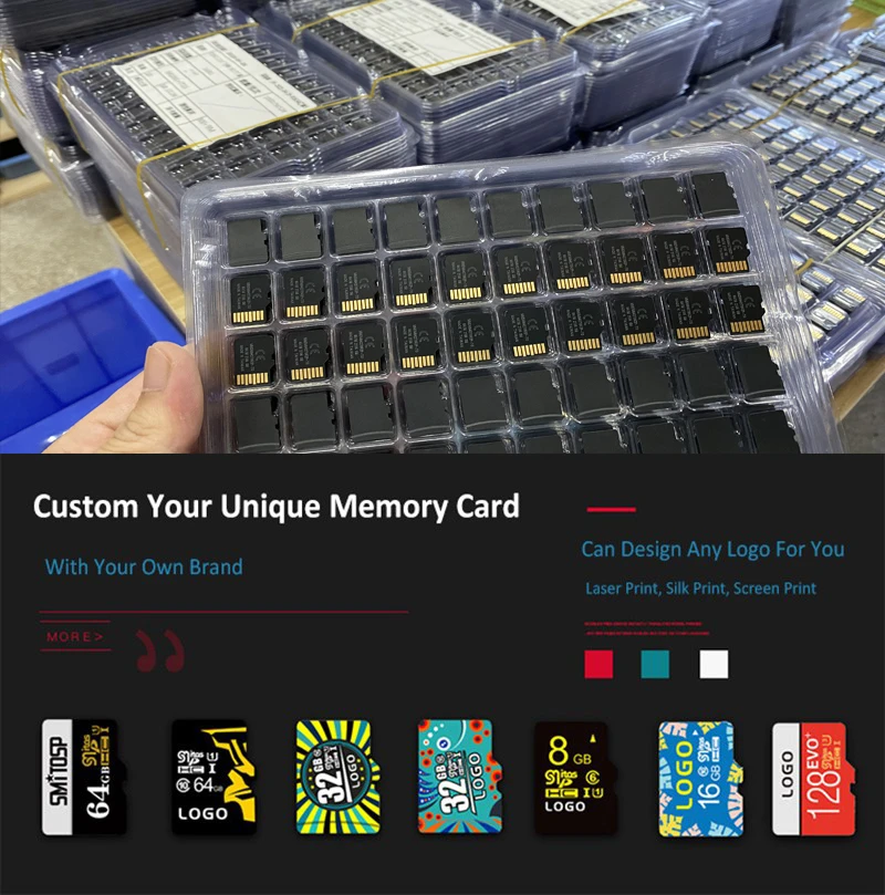 Low Price 500Pcs Micro TF Flash Card 1GB 2GB 4GB 8GB High Speed carte ...