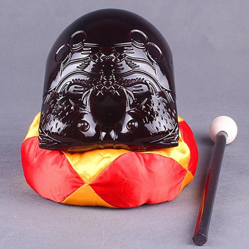 Reddish-Monk-Wooden-Fish-Camphor-Plastic-Melodious-Voice-Pray-In-Buddha ...